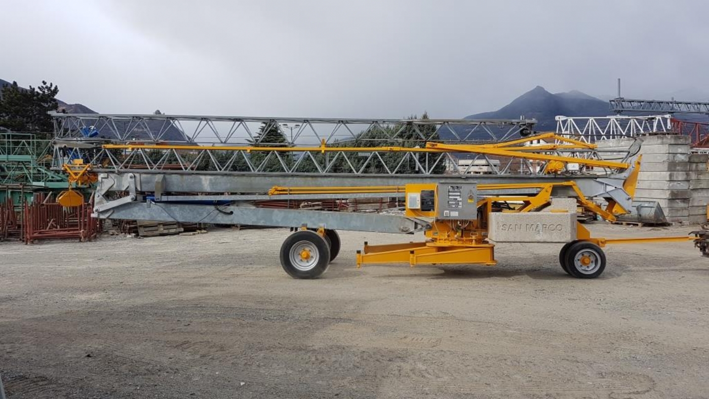 Gru automontante idraulica SAN MARCO SMH 180 - Automatic hydraulic ...